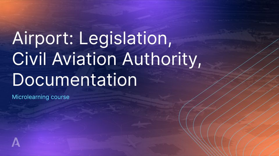 Airport: Legislation, Civil Aviation Authority, Documentation ...